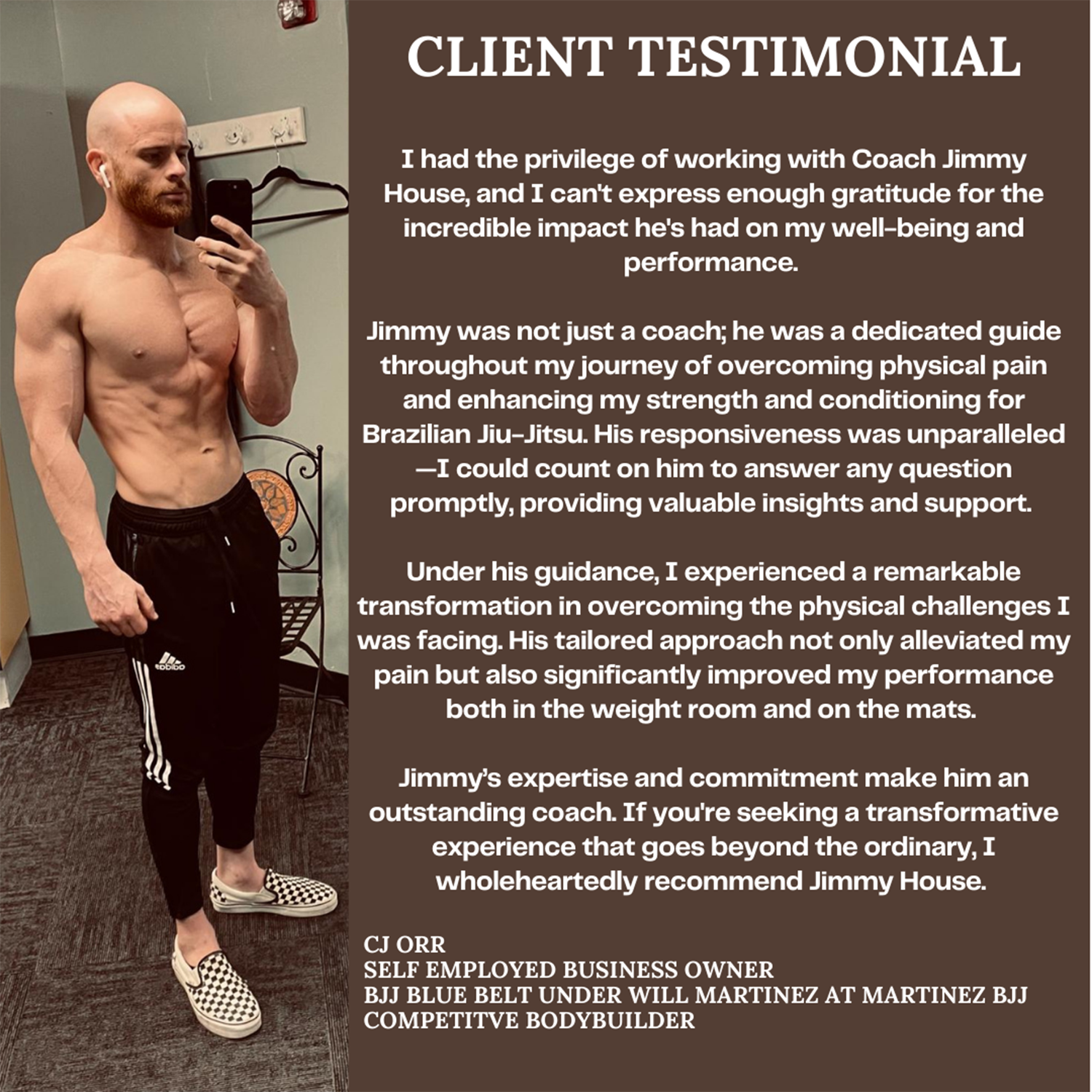 Jimmy House - Online Coaching